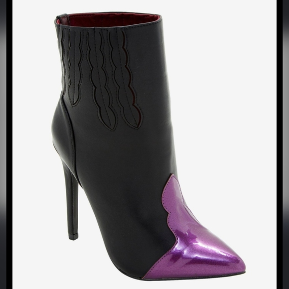 Disney | Shoes | Nwt Disney The Little Mermaid Ursula Heeled Boots ...